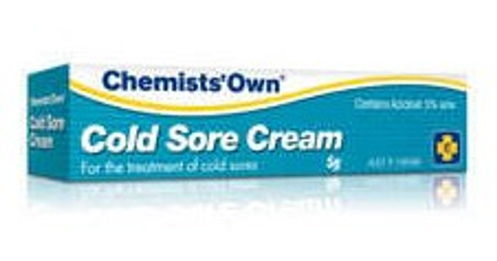 Chemists' Own Cold Sore Cream Reviews - ProductReview.com.au
